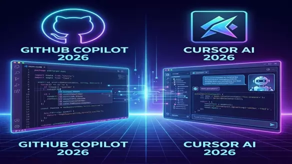 GitHub Copilot vs Cursor AI 2026: The Code Battle - FUEiNT